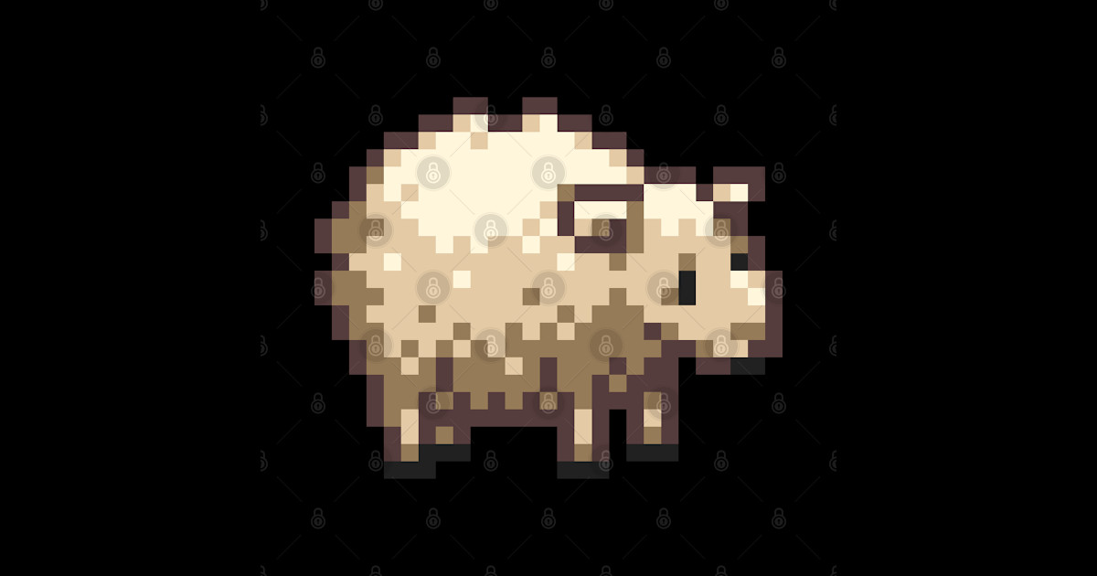 Stardew Valley - Sheep - Stardew Valley - Sticker | TeePublic