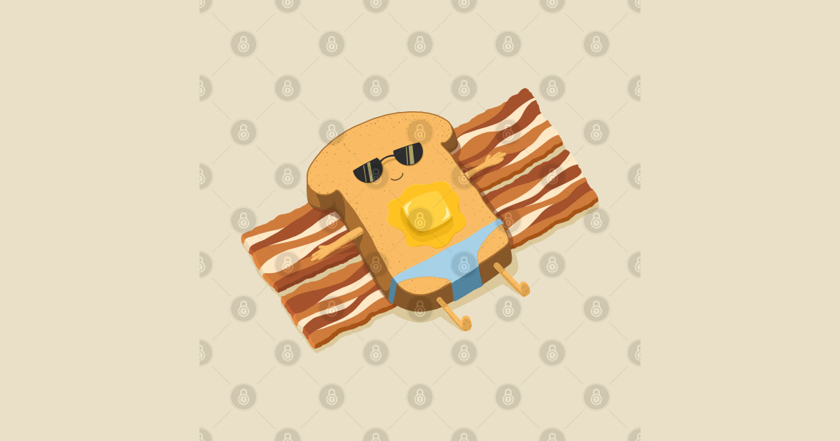 Toasty - Toast - T-Shirt | TeePublic