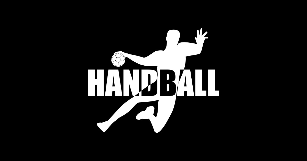 Stylish Handball - Handball - Sticker | TeePublic