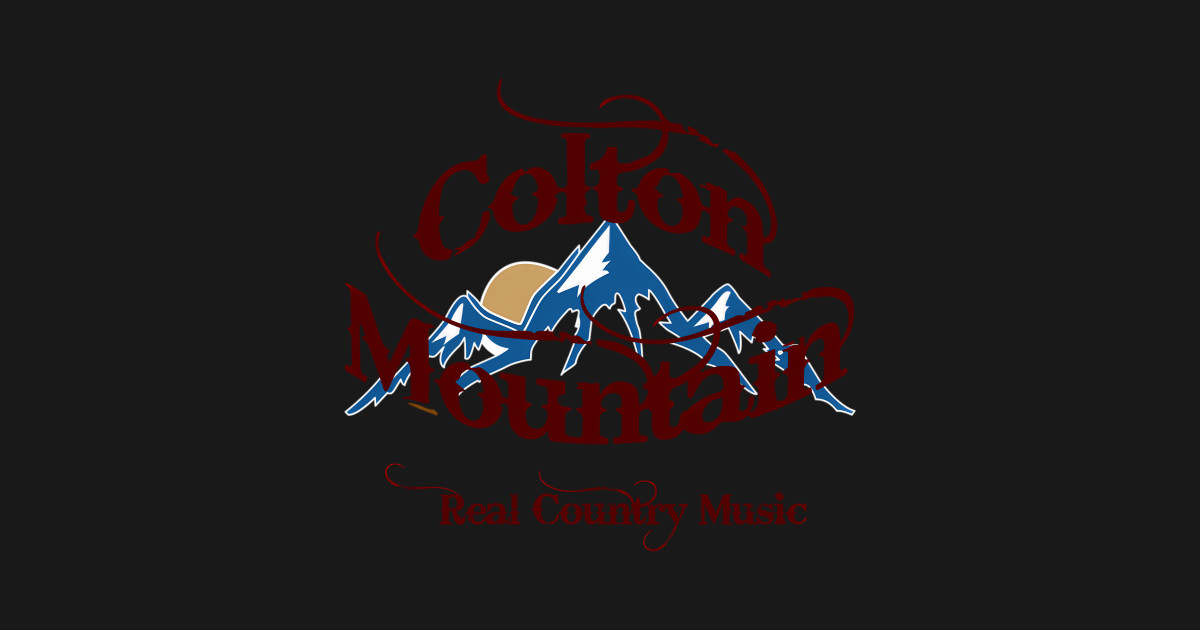 Colton Mountain Real Country Music Band - Band Logo Merchandise - T ...