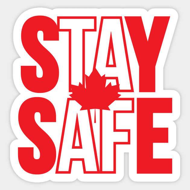 Canada Day 2020 Stay Safe - Canada Day 2020 - Sticker | TeePublic