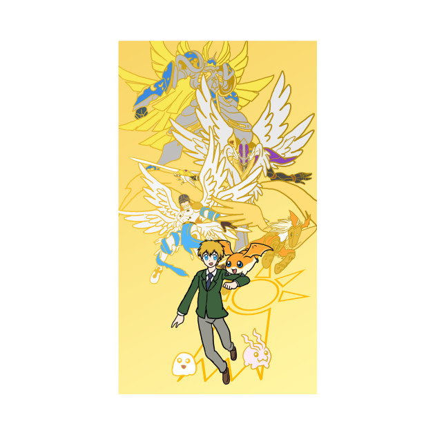 Crest of Hope - Digimon - T-Shirt | TeePublic