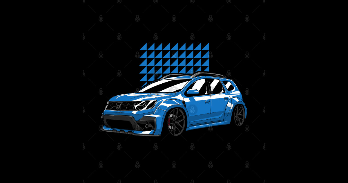 Blue Duster by Prior Design - Duster - Sticker | TeePublic