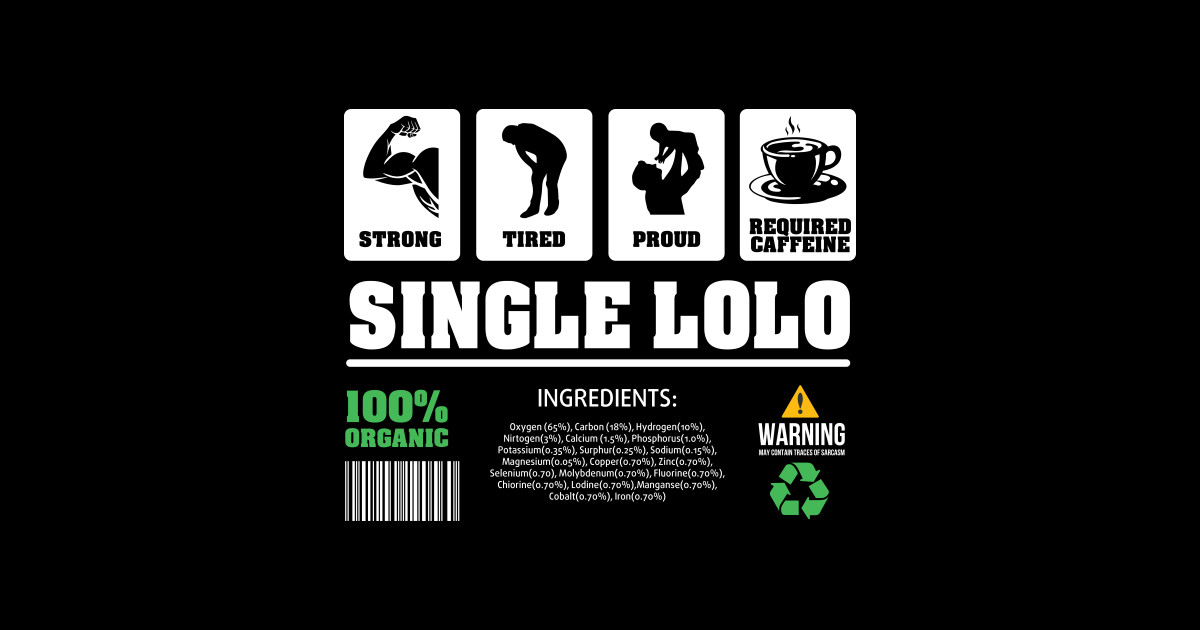 Single Lolo Contents - Single Lolo Contents - Sticker | TeePublic