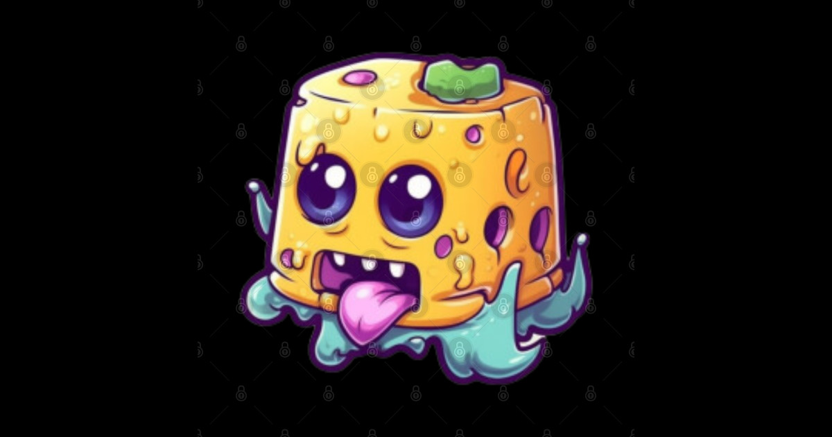 Kawaii Cheese Zombie Food Monsters:When the Cuties Bite Back - A ...