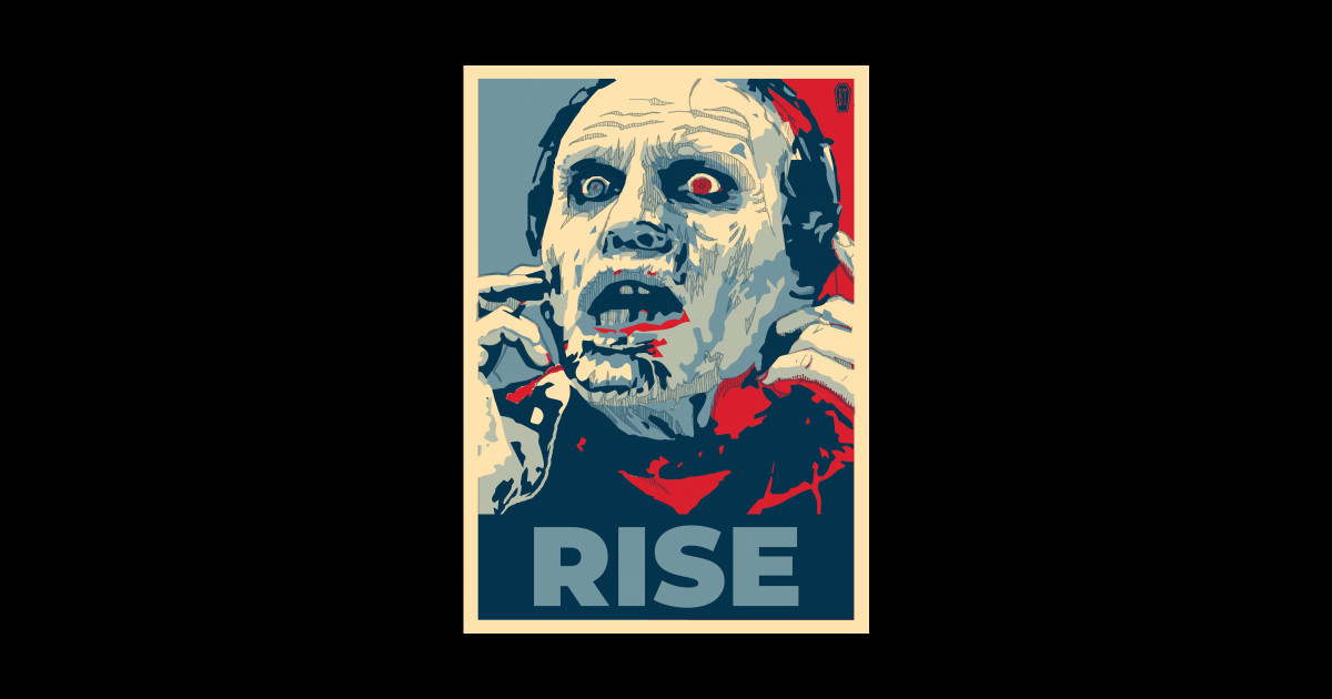 Motivational Horror - Rise - Horror Fan - Sticker | TeePublic
