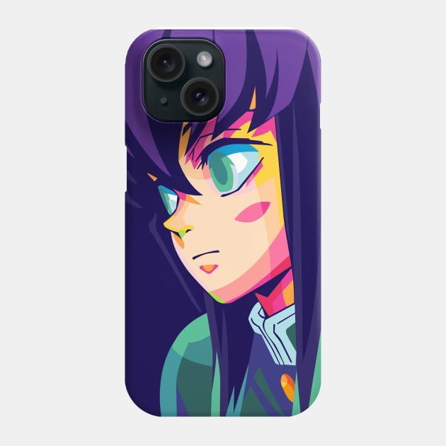 Muichiro Tokito pop art - Anime And Manga - Phone Case | TeePublic