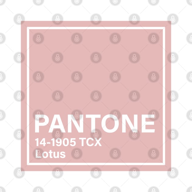 pantone 14-1905 TCX Lotus, pink - Pantone 14 1905 Tcx Lotus - T-Shirt ...