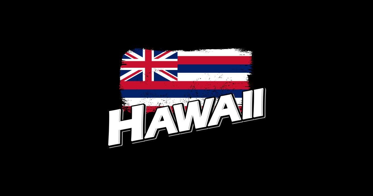 Hawaii flag - Hawaii - Sticker | TeePublic