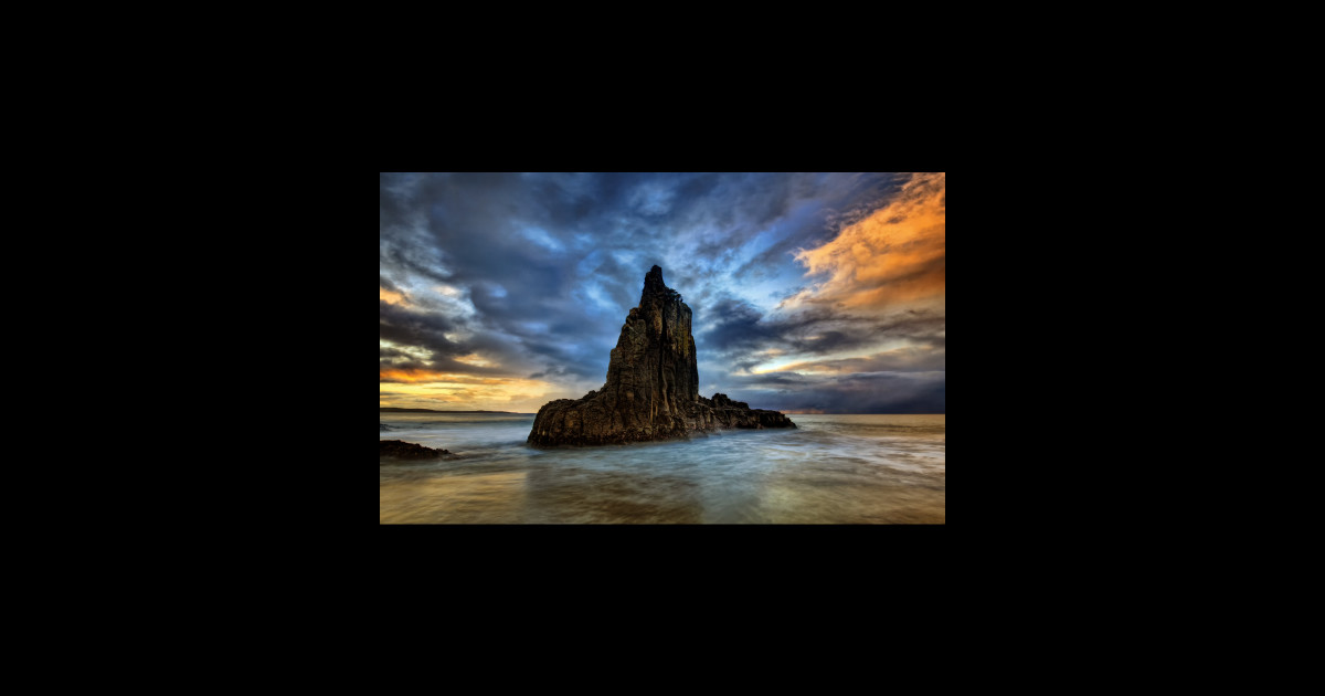Cathedral Rock - Kiama - Sticker | TeePublic