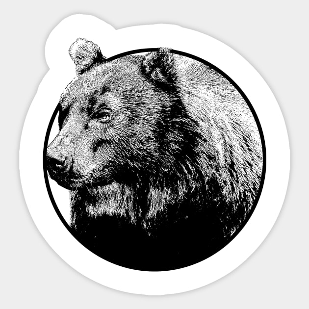 My Animal Spirit - Bear - Bear - Sticker | TeePublic