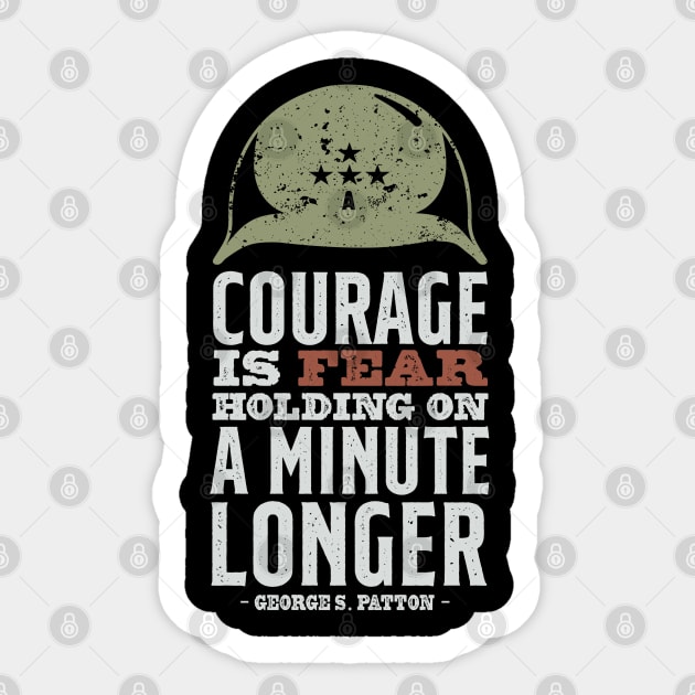 General George Patton | WW2 Quote - George Patton - Sticker | TeePublic