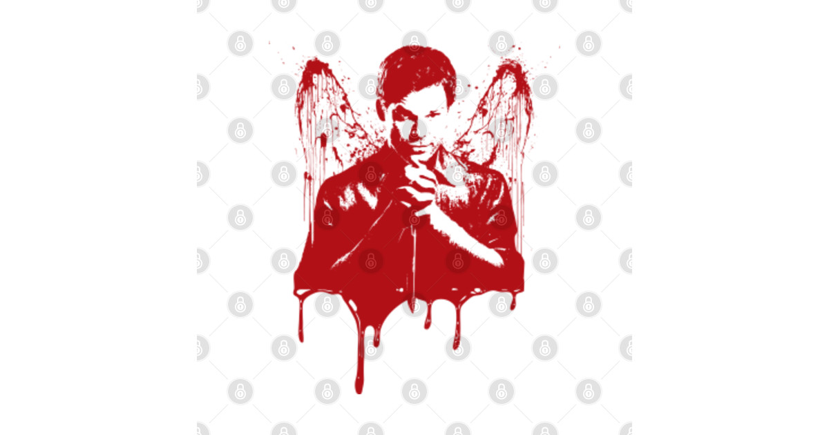 Dexter - Blood Splatter - Dexter - T-Shirt | TeePublic