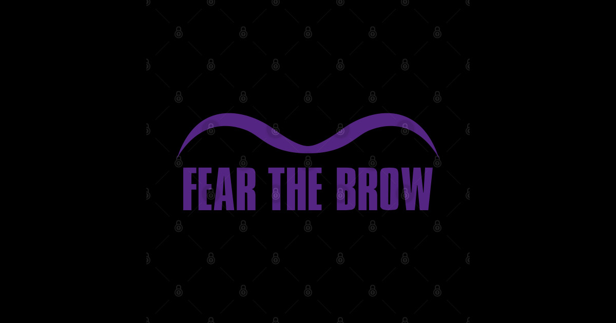 Anthony Davis Fear The Brow Lakers - Anthony Davis - Sticker | TeePublic