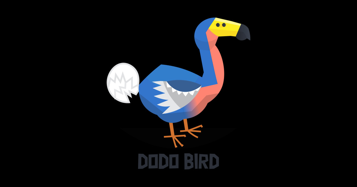 Dodo bird - Bird - Sticker | TeePublic
