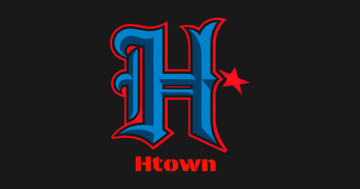 Houston Htown The H Hustle Town Houston Texas 713 - dorian789 #154 - Houston Texans - T-Shirt ...