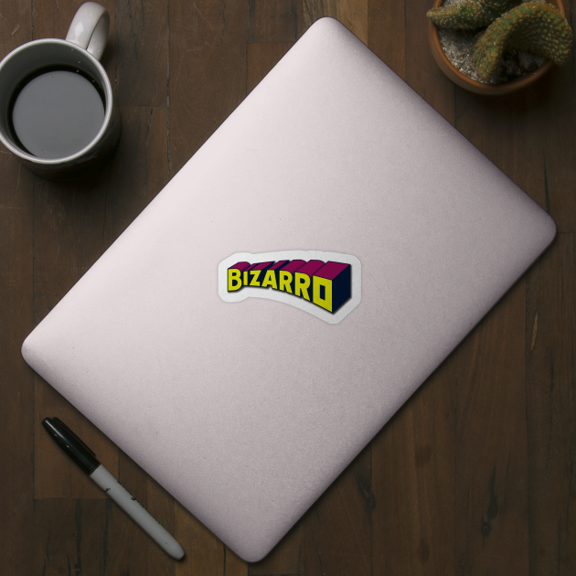 Bizarro Logo - Current - Bizarro - Sticker | TeePublic