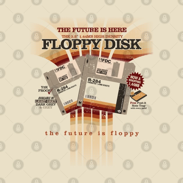 Vintage Tech Retro Computing Floppy Disk Humor - Retro Vintage - T ...