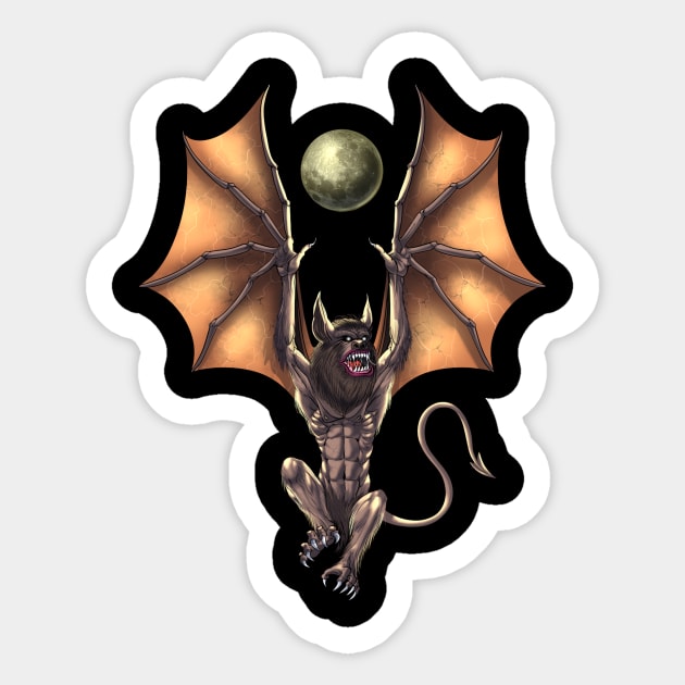 Cryptozoology Creature Ahool - Cryptozoology - Sticker | TeePublic