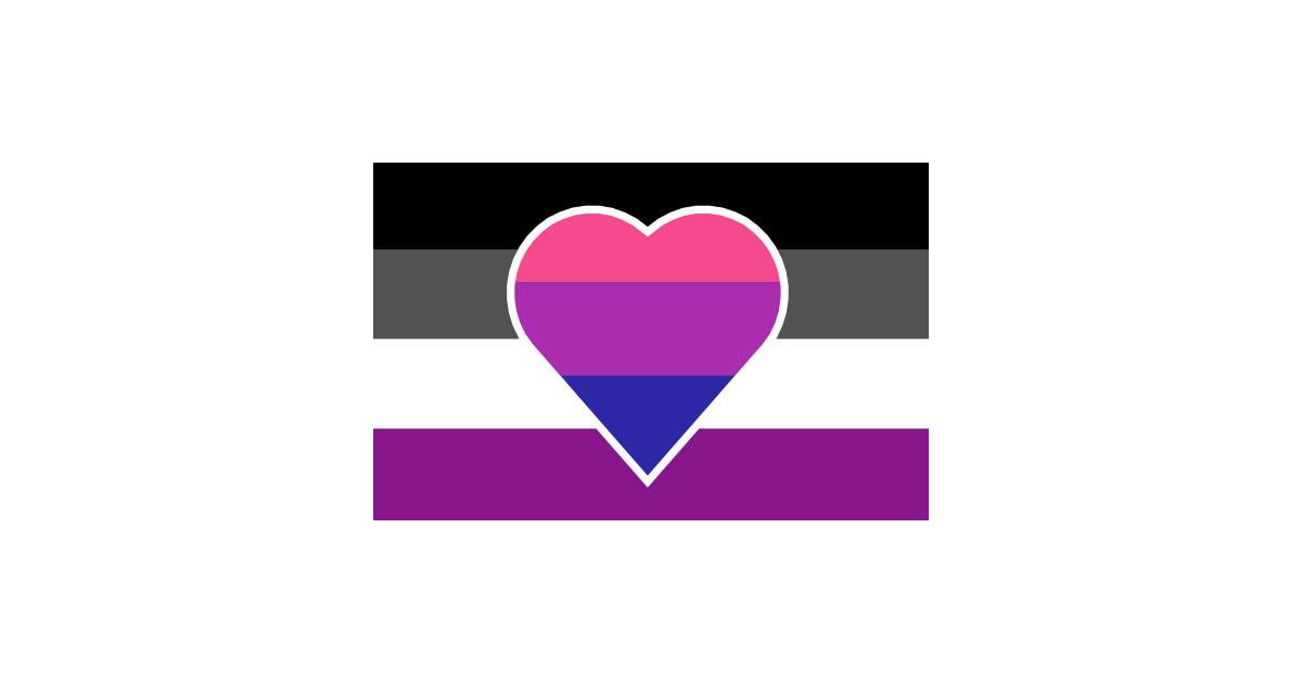 Biromantic Asexual Flag - Biromantic - T-Shirt | TeePublic