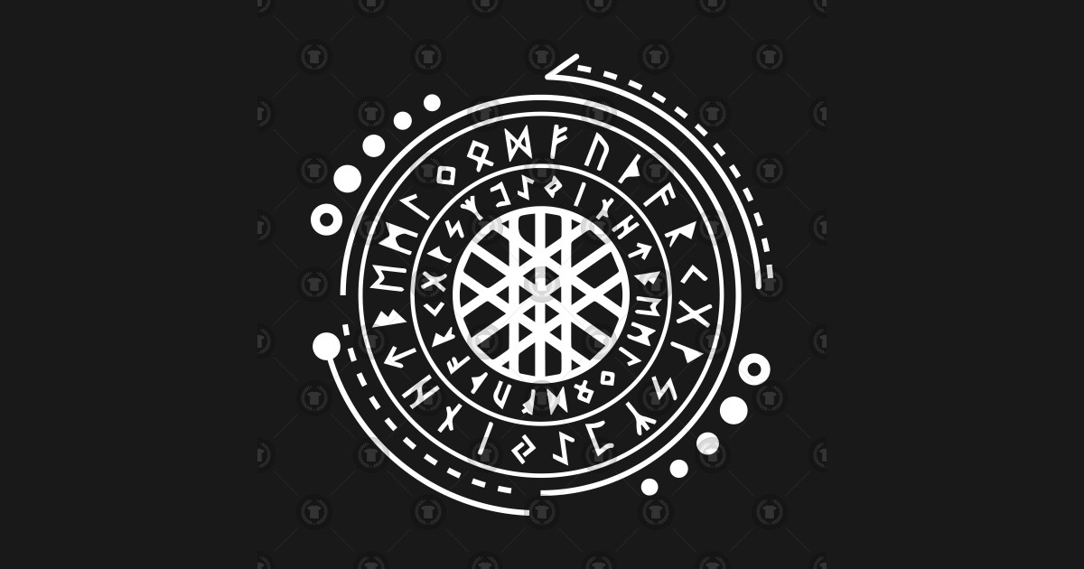 Web of Wyrd | Norse Pagan Symbol - Web Of Wyrd The Matrix Of Fate - T ...