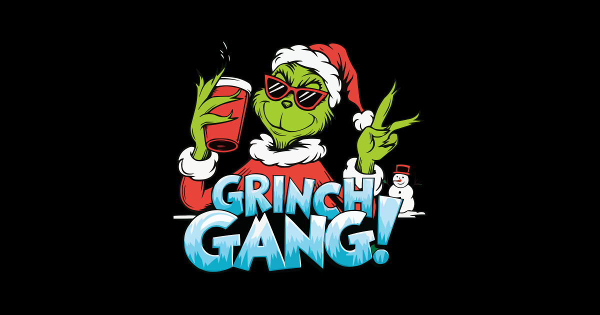 Grinch-Gang - Grinch Gang - Sticker | TeePublic