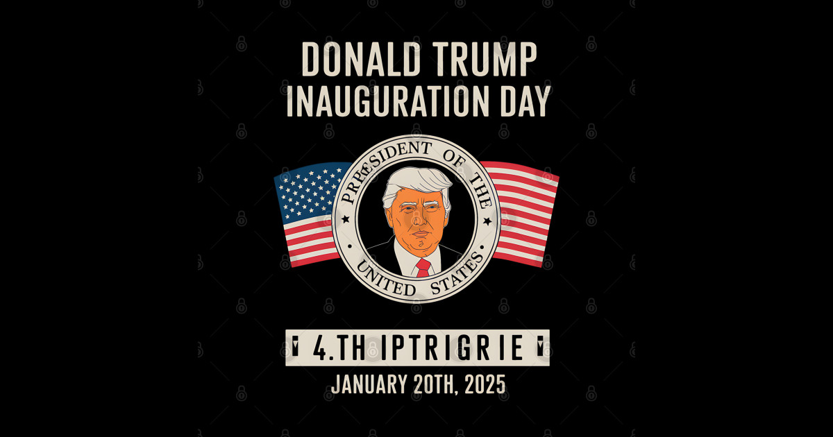 President Donald Trump Inauguration Day 2025 Memorabilia - President ...
