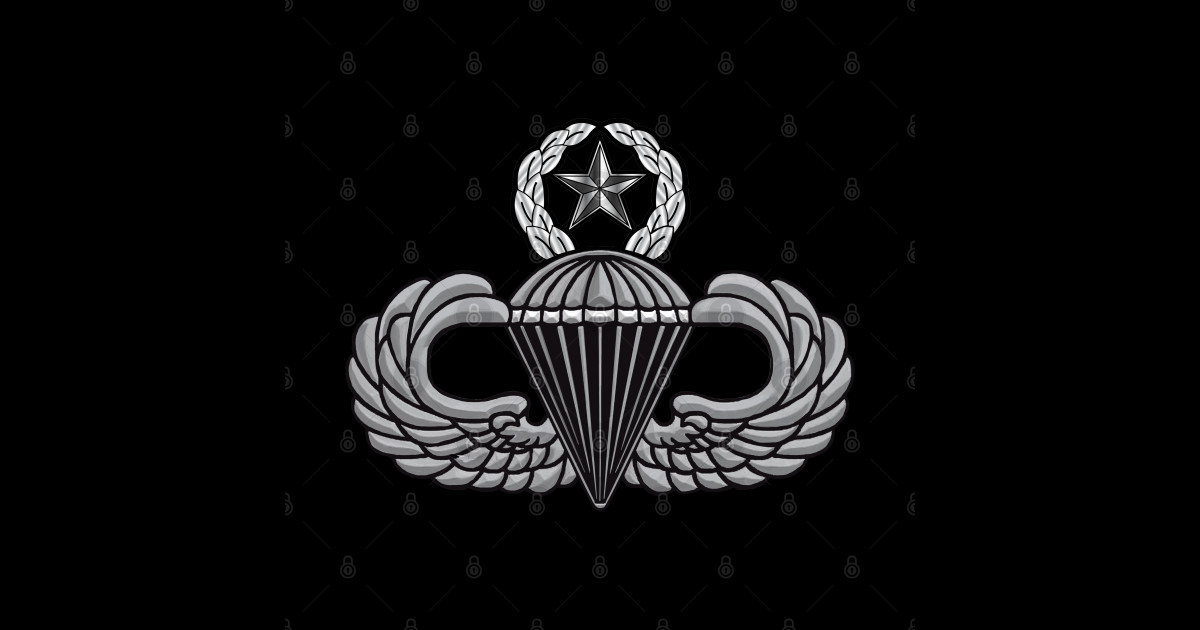 Army Jump Wings Master - Jump Wings - Sticker | TeePublic