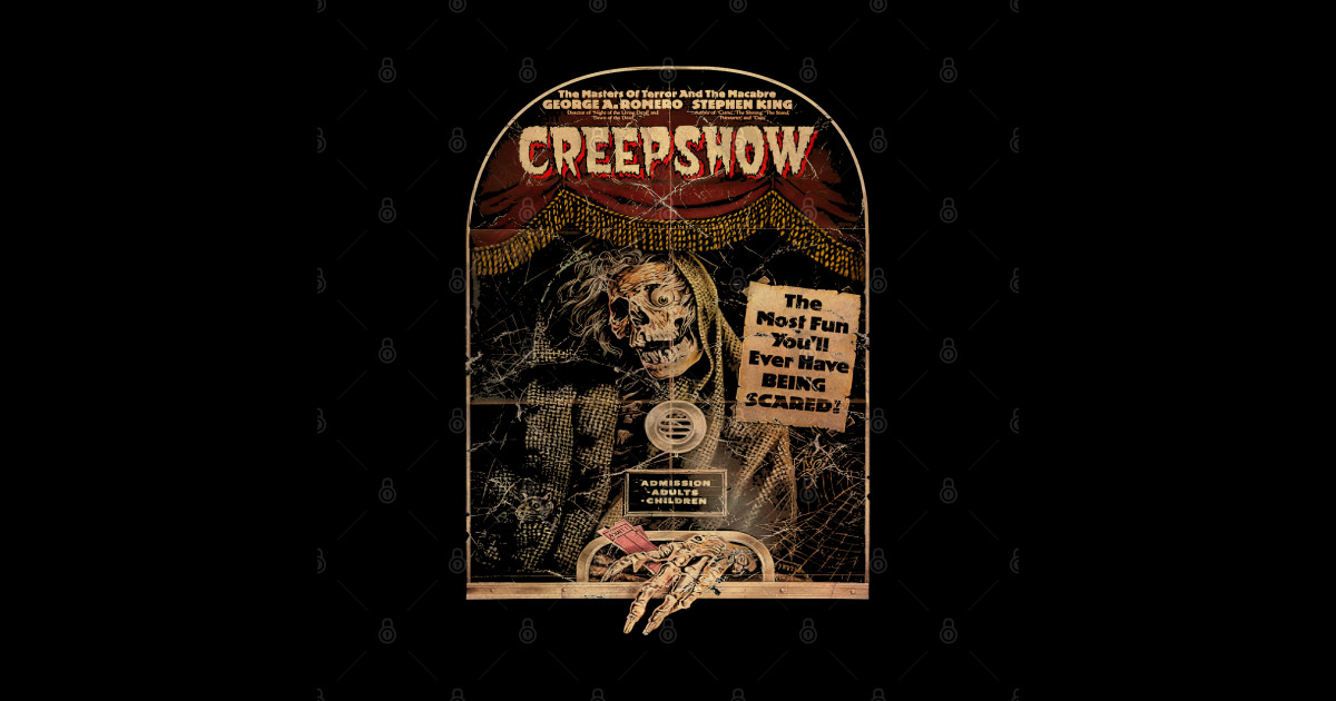 Limited Edition - Vintage Style - creepshow #983 - Halloween - Sticker ...