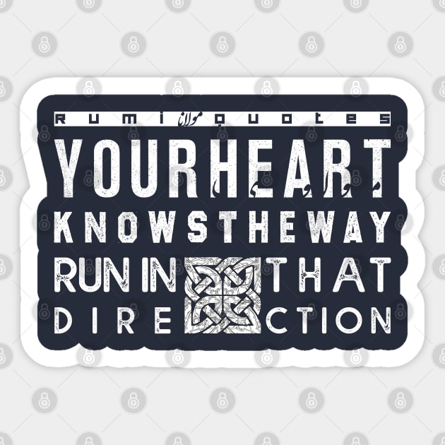Rumi Quotes - Rumi Quotes - Sticker | TeePublic