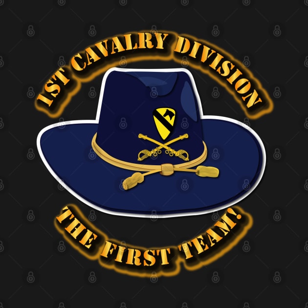 1st Cavalry Division - Cav Hat - 1st Cavalry - Pin | TeePublic
