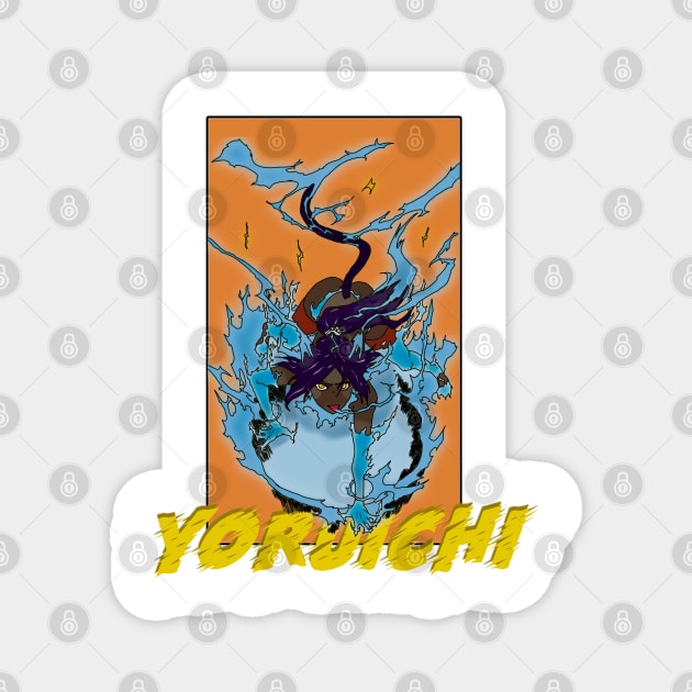 Yoruichi Shion Bleach Merch Yoruichi Shion Sexy Magnet Teepublic