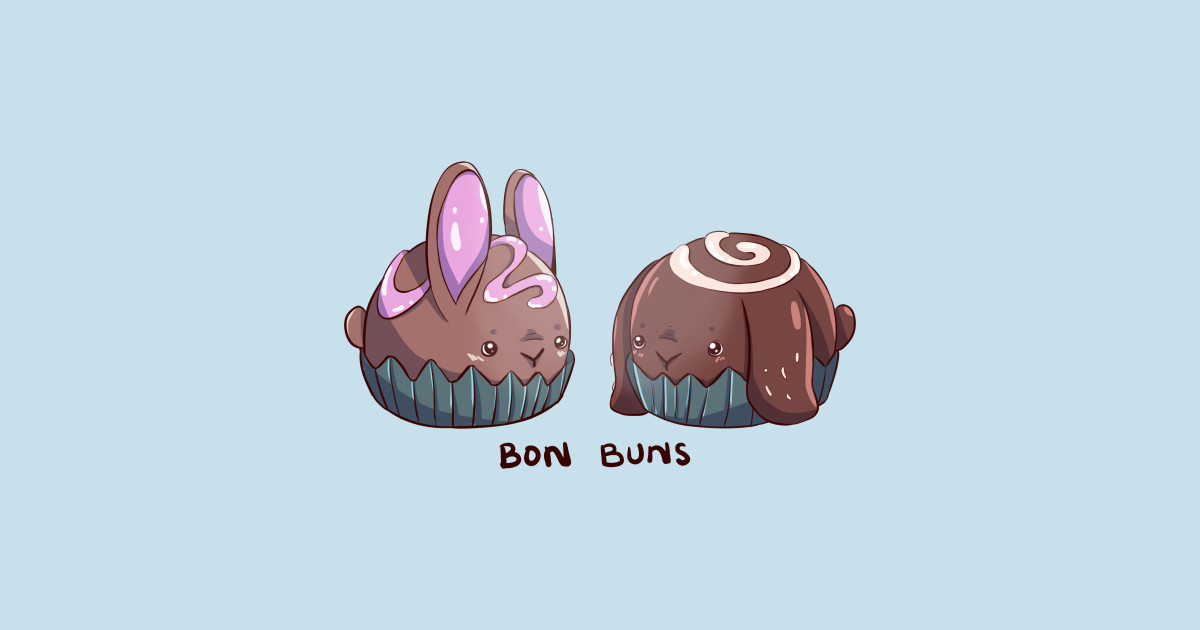 Bon Buns - Chocolate - T-Shirt | TeePublic