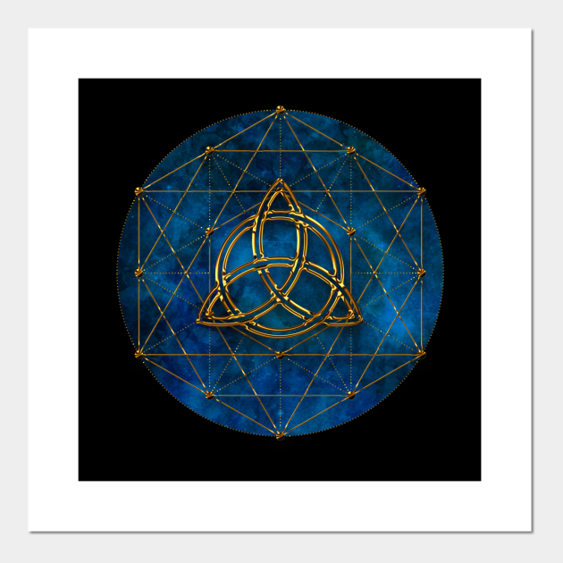 Celtic Knot Sacred Geometry Spiritual - New Age - Posters and Art ...