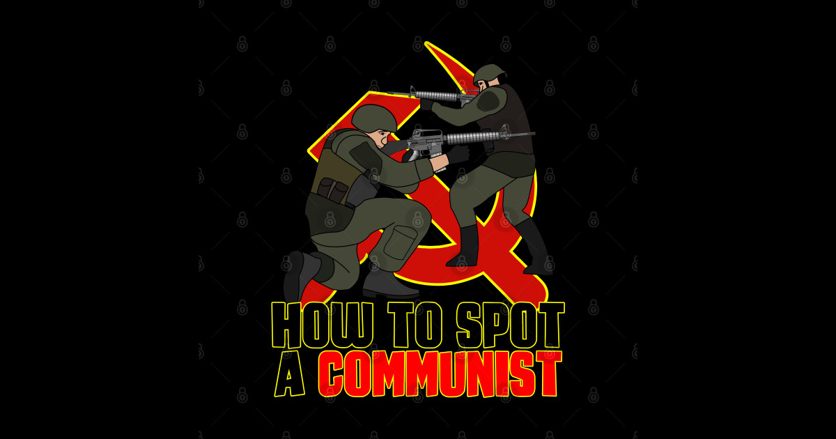 Anti Communist - Anti Communist - Sticker | TeePublic