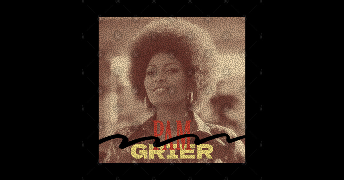 Pam Grier / Classic Style - Pam Grier - Sticker | TeePublic