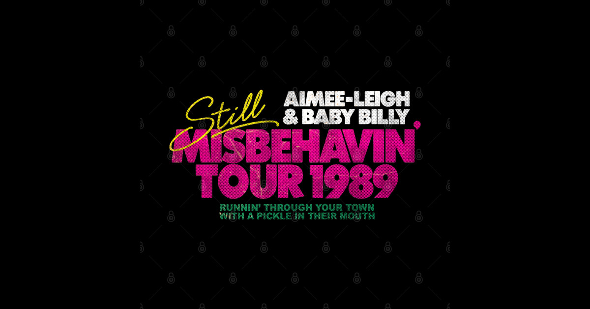 Still Misbehavin' Tour 1989 Fresh Design - Misbehavin - Posters and Art ...
