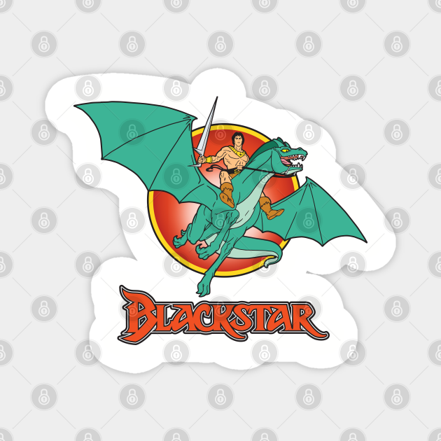 Blackstar Cartoon - Blackstar - Magnet | TeePublic