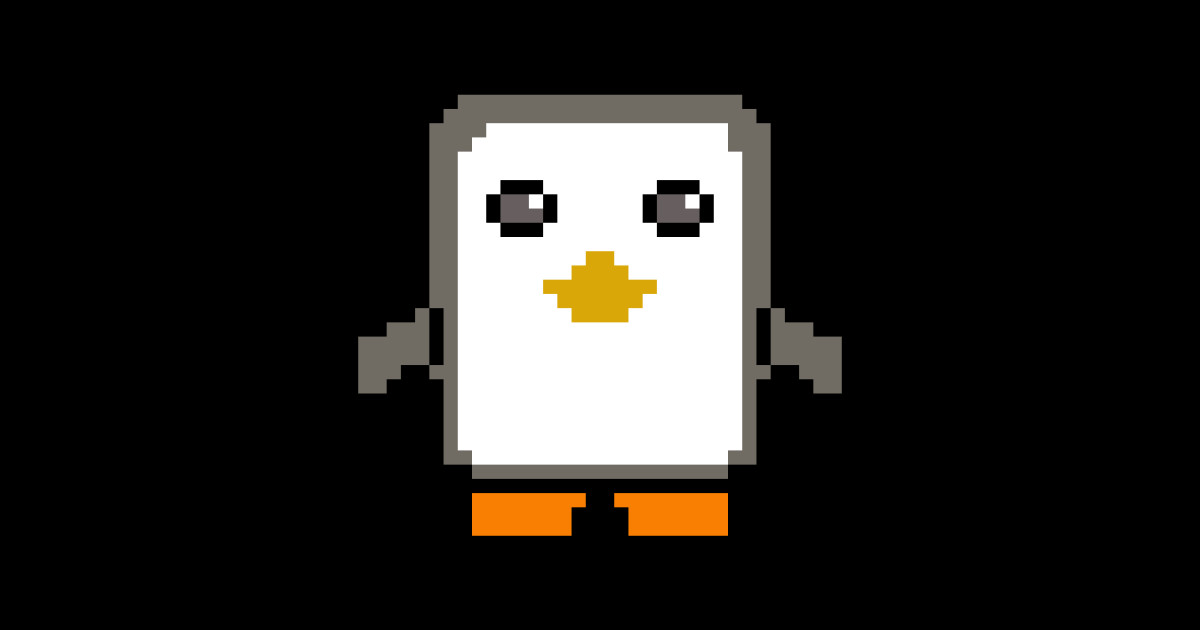 Pixel Zoo Penguin - Pixel - Sticker | TeePublic Pixel Zoo Penguin - Pixel - Sticker | TeePublic