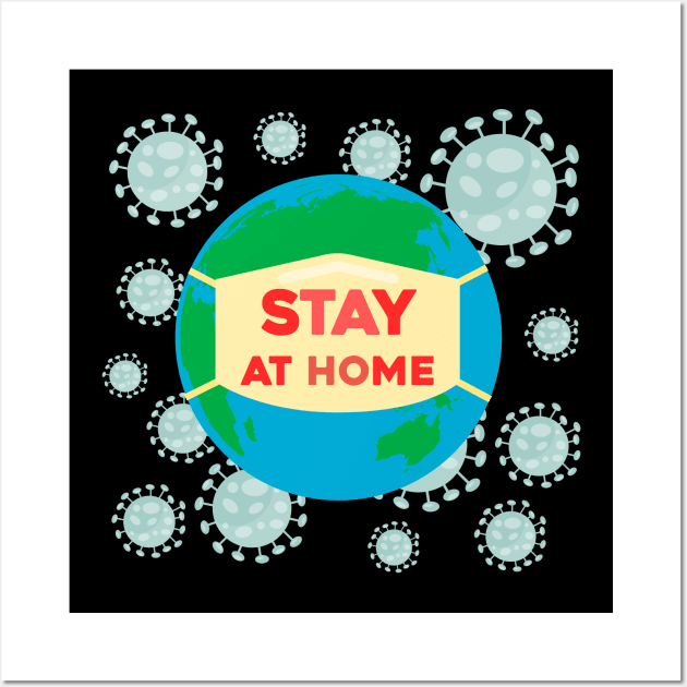 Stay at home coronavirus, covid-19, stay safe, protection, quarantine ...