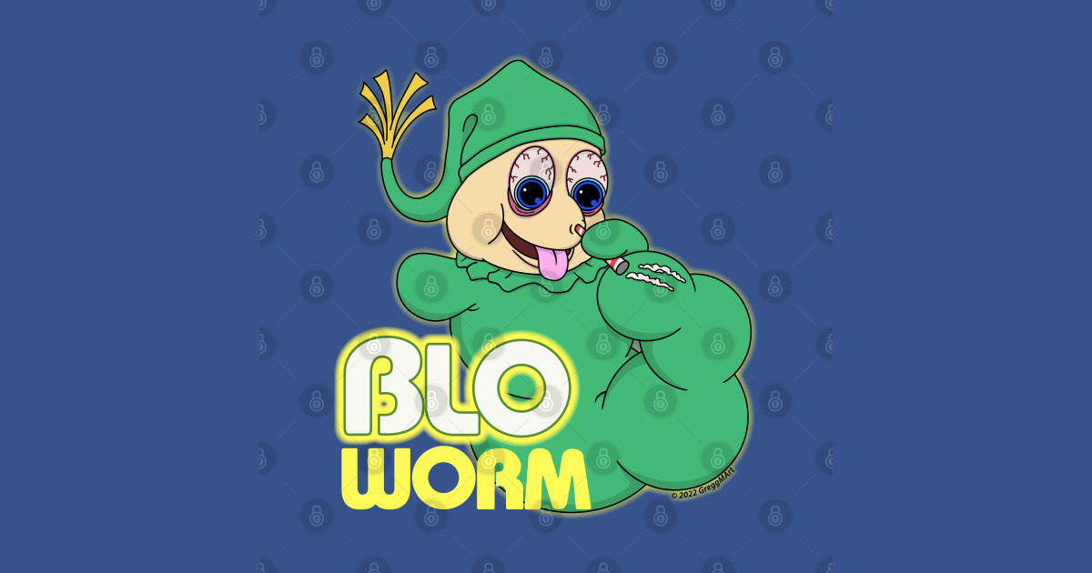 Blo Worm - Glo Worm - T-Shirt | TeePublic