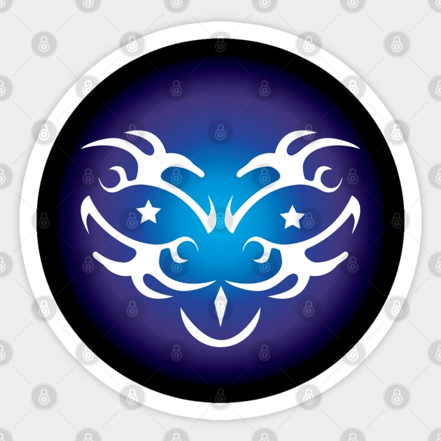 Dragon Tribal Face - Dragon - Sticker | TeePublic