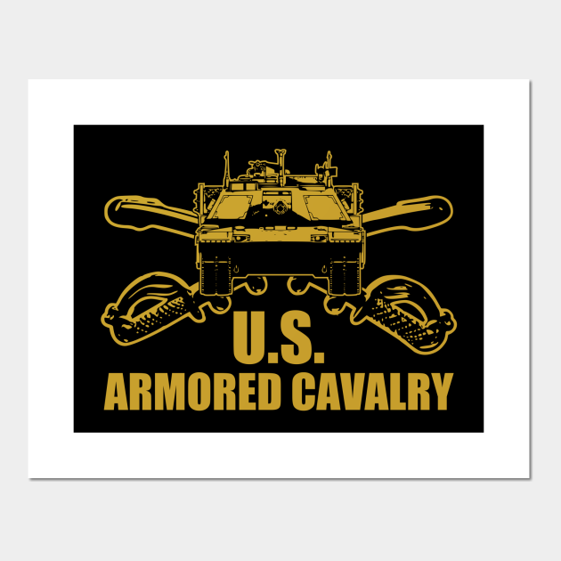 U.S. Armored Cavalry - Us Cavalry - Posters and Art Prints | TeePublic