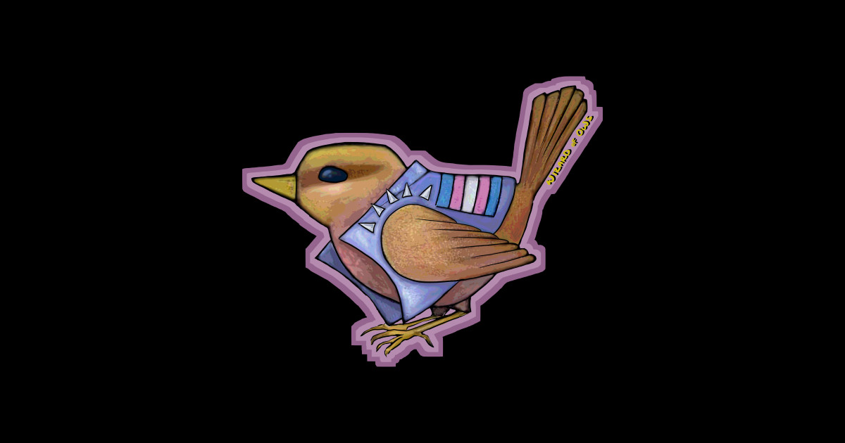 Punk Bird - Punk - Sticker | TeePublic