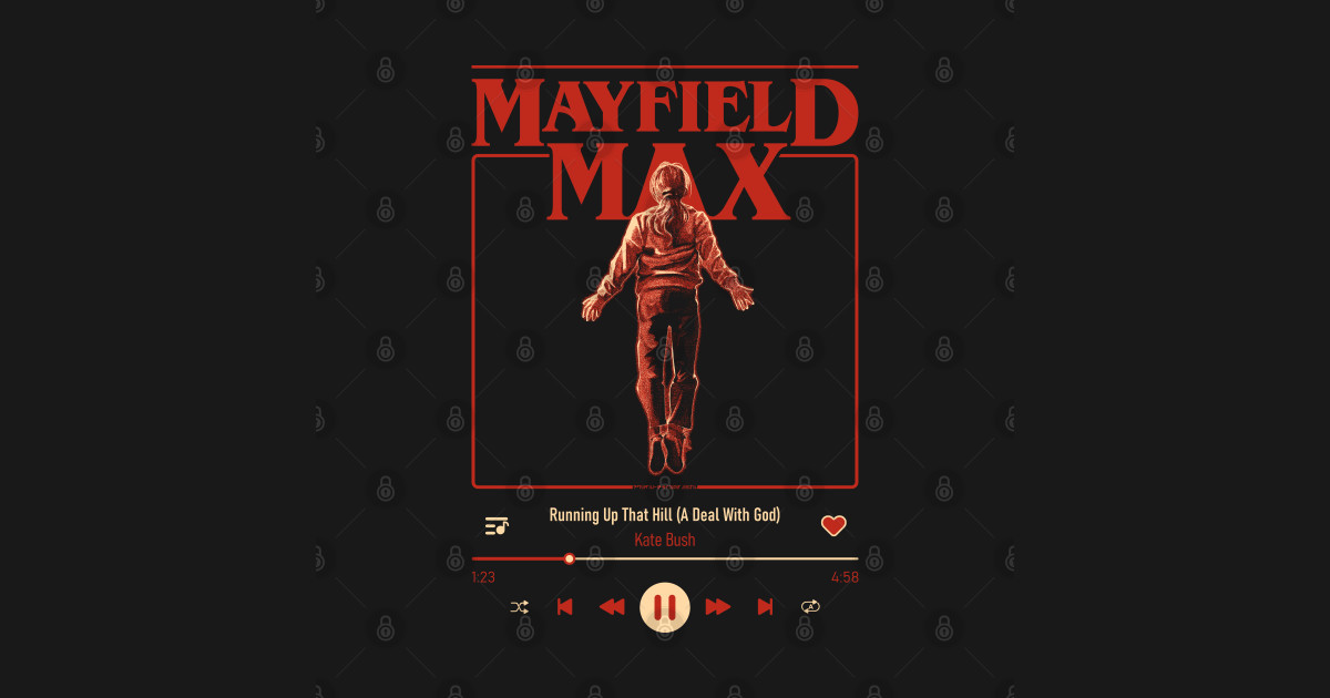 Max - Running Up That Hill - Stranger Things - T-Shirt | TeePublic