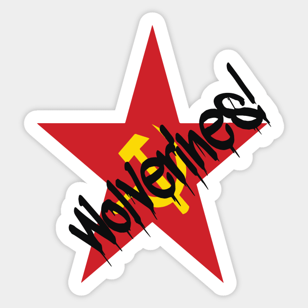 Wolverines Graffiti Logo - Wolverines - Sticker | TeePublic