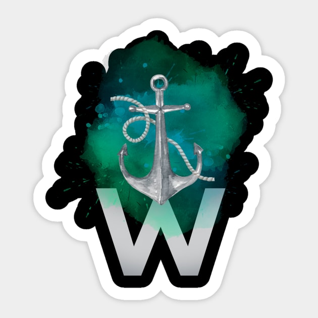 w anchor meaning - W Anchor Anchor Dont Be A Wanchor Br - Sticker ...