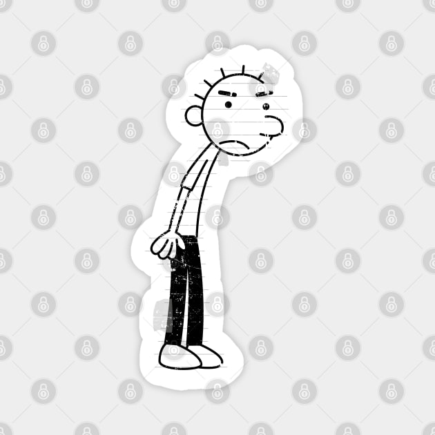 Rodrick Heffley - Diary of a Wimpy Kid - Rodrick Heffley - Magnet ...