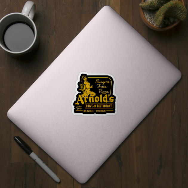 Arnold's Drive In Restaurant - Happy Days - Sticker | TeePublic