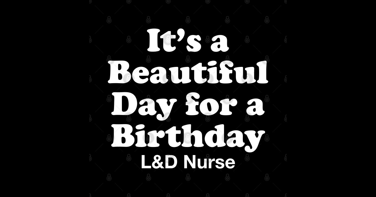 Funny Labor And Delivery Nurse T Birthday Labor And Delivery Nurse